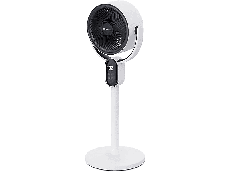 PURLINE Ventilator VENTY APOLLO Standventilator Weiß (40 Watt) | MediaMarkt