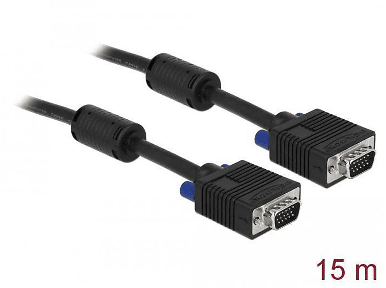 Cables VGA | DELOCK 15m VGA Cable | MediaMarkt