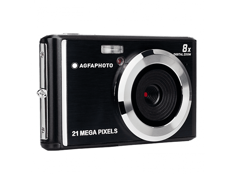 AGFAPHOTO Compact Cam DC5200 Digitalkamera schwarz, 8 x opt. Zoom, LCL ...