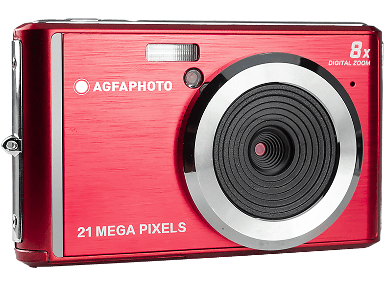 AGFAPHOTO Realishot DC5200 Digitalkamera rot, , 8 x opt. Zoom, LCL TFT ...