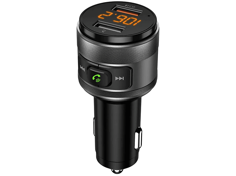 COFI FM-57 MP3-Sender mit Bluetooth 5.0 + 2xUSB A QC3.0 FM Transmitter ...
