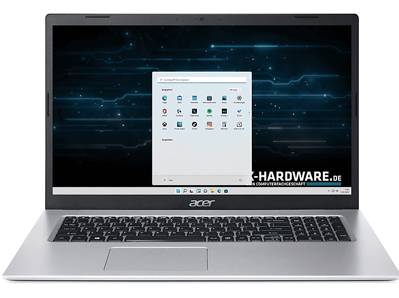 ACER Aspire 3│i7-1165G7│20GB RAM│1000GB NVMe, Notebook, mit 17,3 Zoll ...