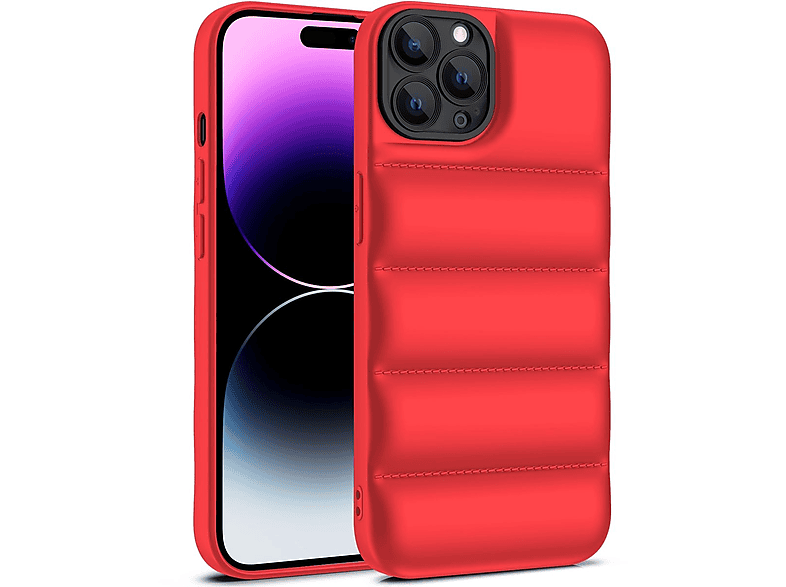 KÖNIG DESIGN Case, Backcover, Apple, iPhone 15 Pro, Rot | SATURN