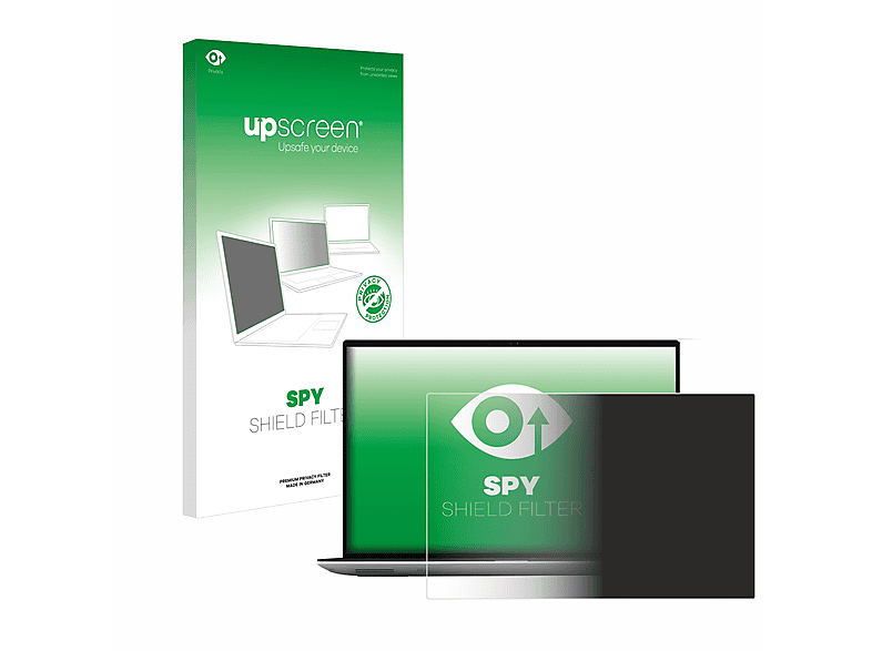 UPSCREEN Anti-Spy Sichtschutzfolie Blickschutzfilter (für Dell ...