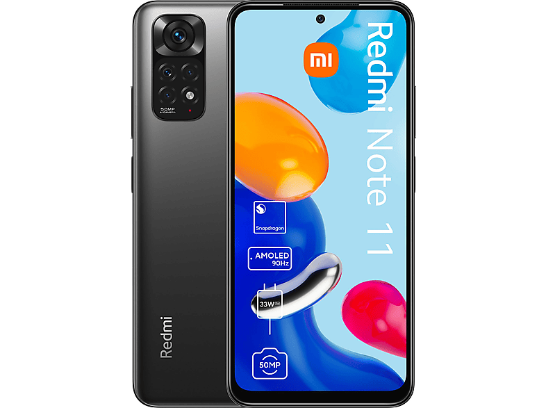 XIAOMI Redmi Note 11 128 GB Graphite Gray Dual SIM | SATURN