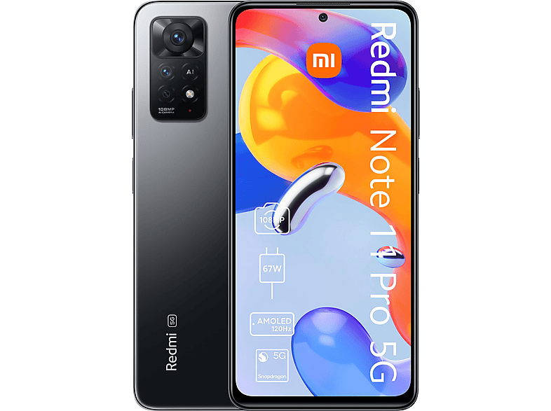 XIAOMI REDMI NOTE 11 PRO 5G 6+128GB GRAPHITE GRAY 128 GB Graphite Gray Dual SIM | SATURN