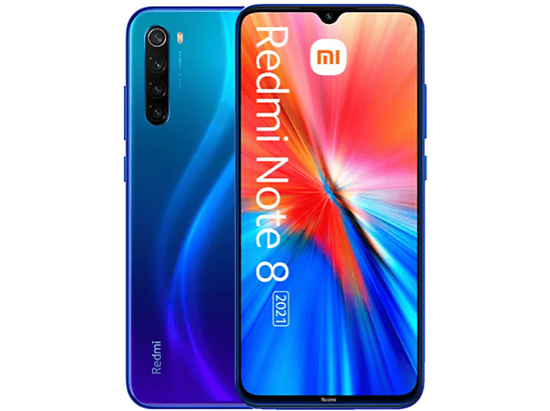 XIAOMI REDMI NOTE 8 (2021) 4+64 NEPTUNE BLUE 64 GB Neptune Blue Dual SIM | MediaMarkt