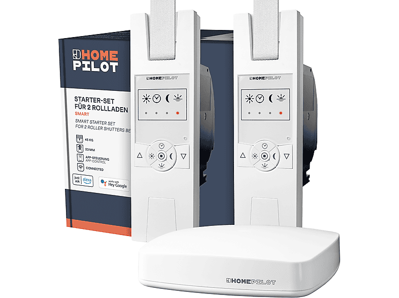 HOMEPILOT Starter-Set f. 2 Rollladen smart Smarthome Starter-Kit | SATURN