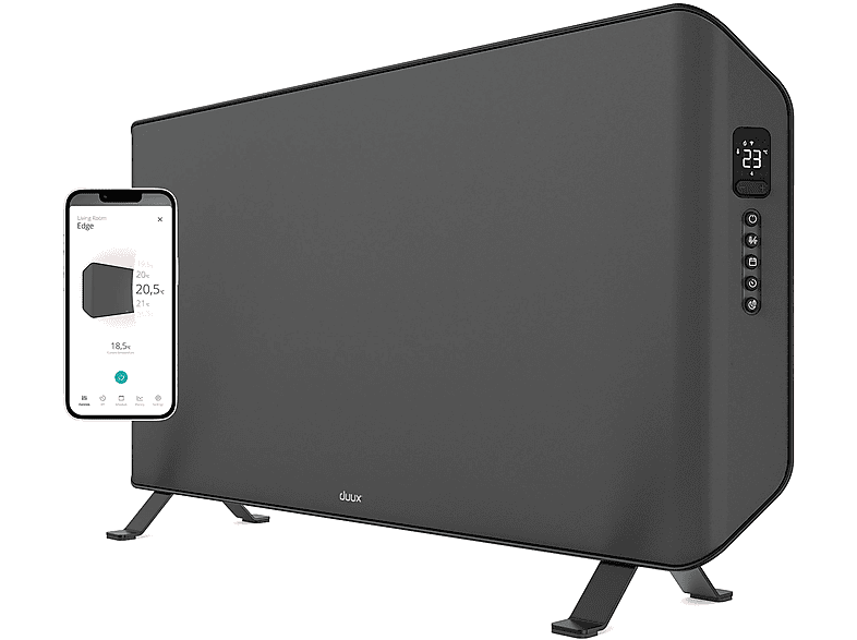 DUUX Edge Convector Grijs | MediaMarkt