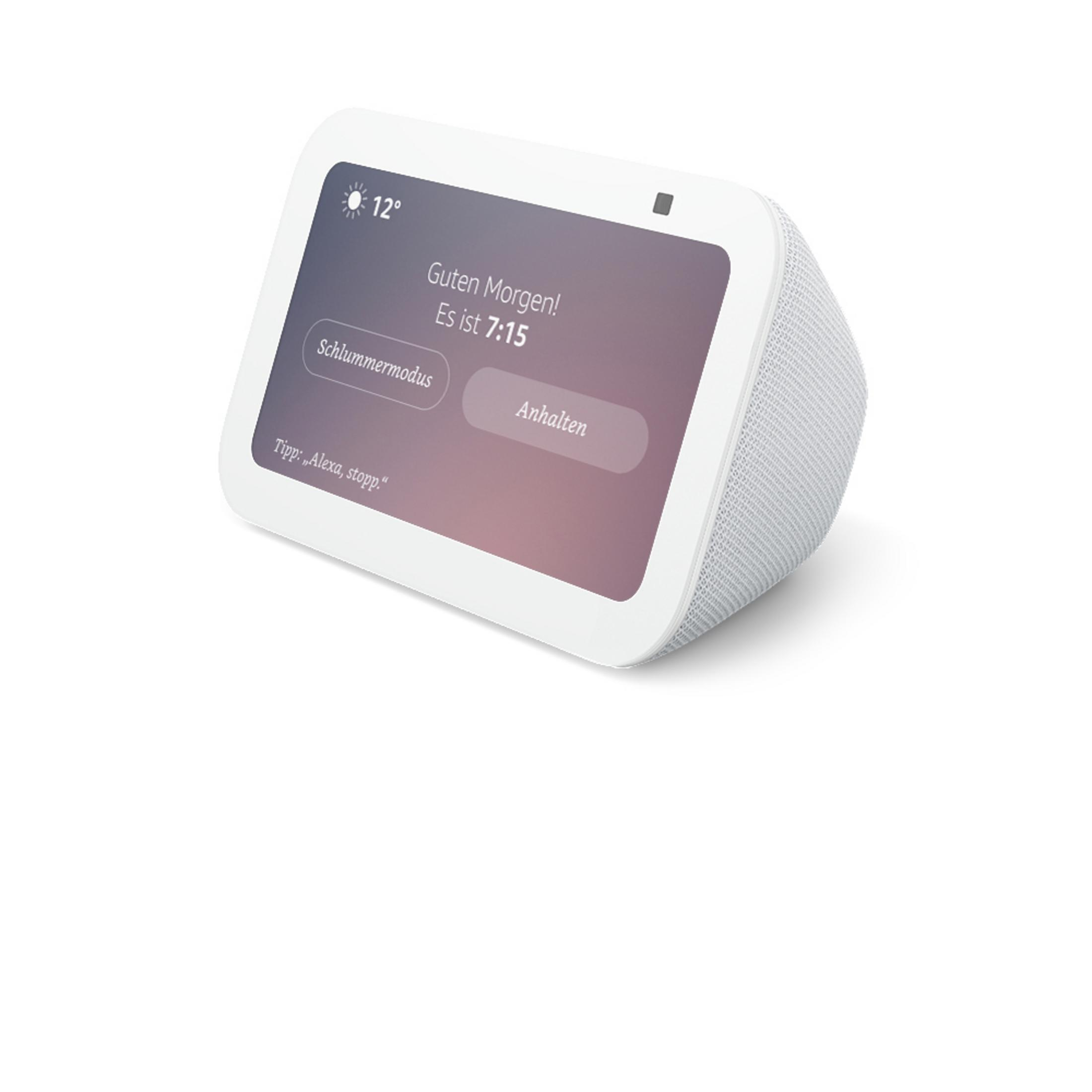 Wirtualne urządzenie pomocnicze AMAZON Echo Show 5 (3 gen.) Biały ...