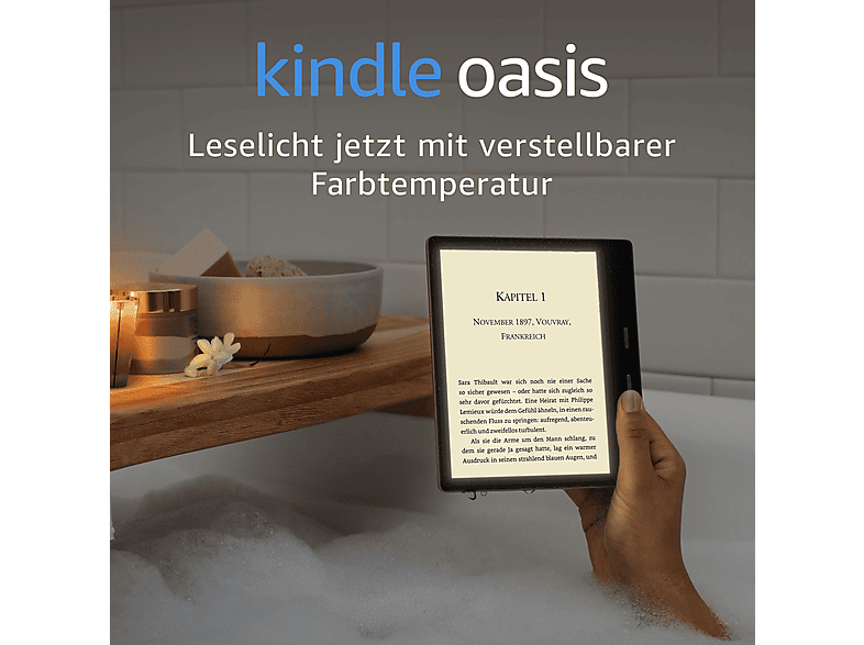 AMAZON B07L5GDTYY OASIS 2019 GRAPHITE 8 GB eBook Reader Grafit | MediaMarkt