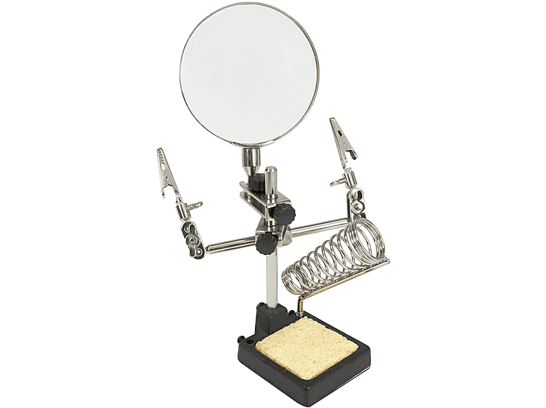 INLINE InLine® Dritte Hand mit Lupe und Lötkolben-Halter Installation ...