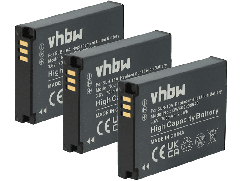 VHBW Ersatz für AT-S60, FJ-SLB-10a für Li-Ion Akku - Kamera, 700 | SATURN