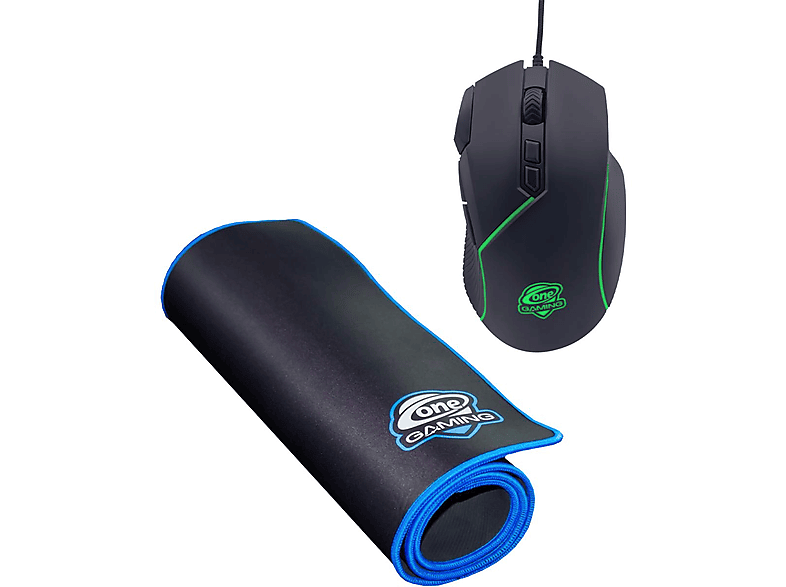 ONE GAMING Starter Bundle | Maus + Grid Maus, Schwarz | MediaMarkt