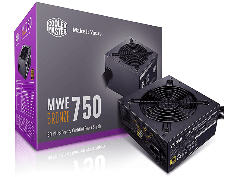 COOLER MASTER MWE 750 Bronze 230V V2 Voedingseenheden | MediaMarkt