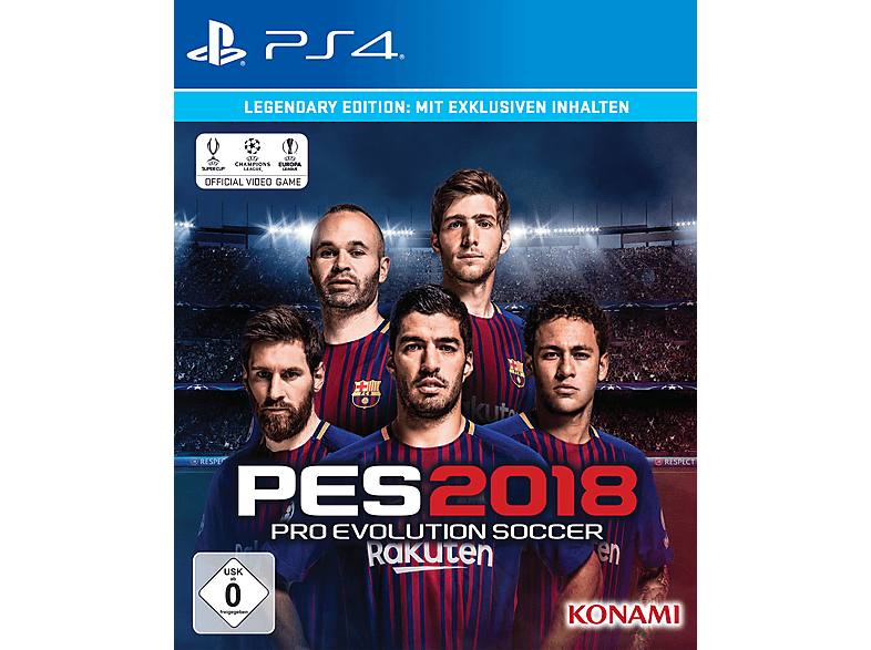 PS4 PES 2018 (LEGENDARY EDITION) | [PlayStation 4] | SATURN