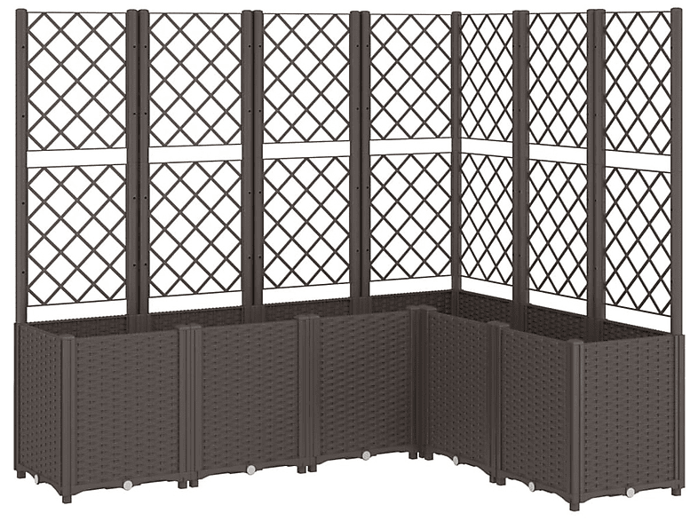 VIDAXL 367880 Pflanzgefäß Braun | MediaMarkt