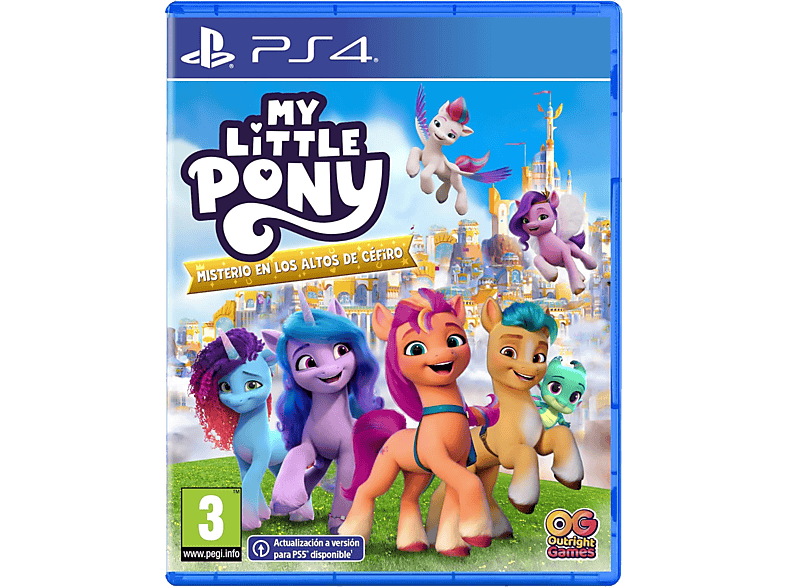 Juego PS4 | My Little Pony: Misterio en los Altos de Cefiro PS4 ...