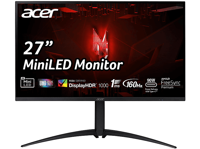 ACER Nitro XV5 XV275K P3 | 27 inch - 3840 x 2160 pixels (Ultra HD 4K ...
