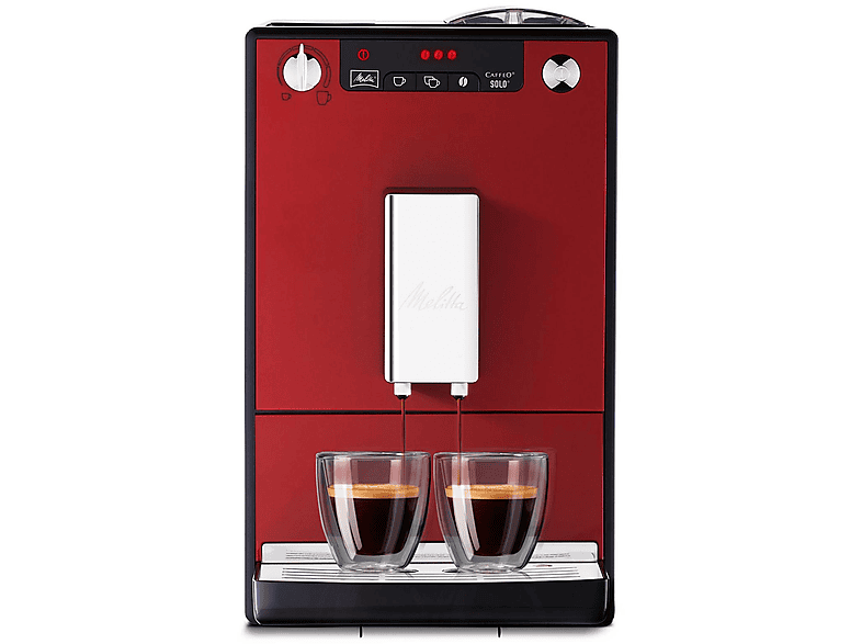 MELITTA Solo Chili Red E950-204 Kaffeevollautomat Chilli-Rot | MediaMarkt
