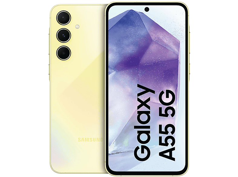 SAMSUNG Galaxy A55 5G | 128 GB Geel 5G | MediaMarkt