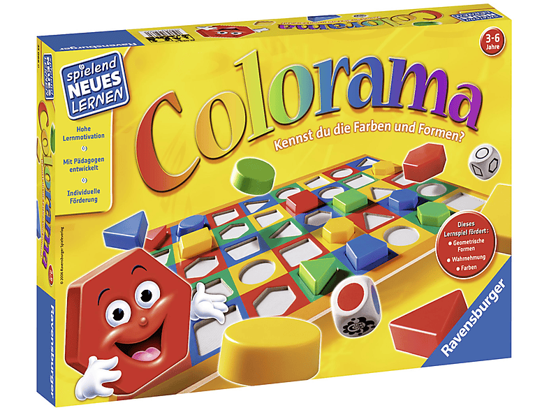RAVENSBURGER 24921 COLORAMA Gesellschaftsspiel | MediaMarkt