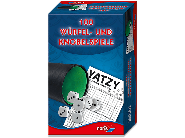 NORIS 606154308 100 WÜRFEL- UND KNOBELSPIELE Spieleklassiker | MediaMarkt