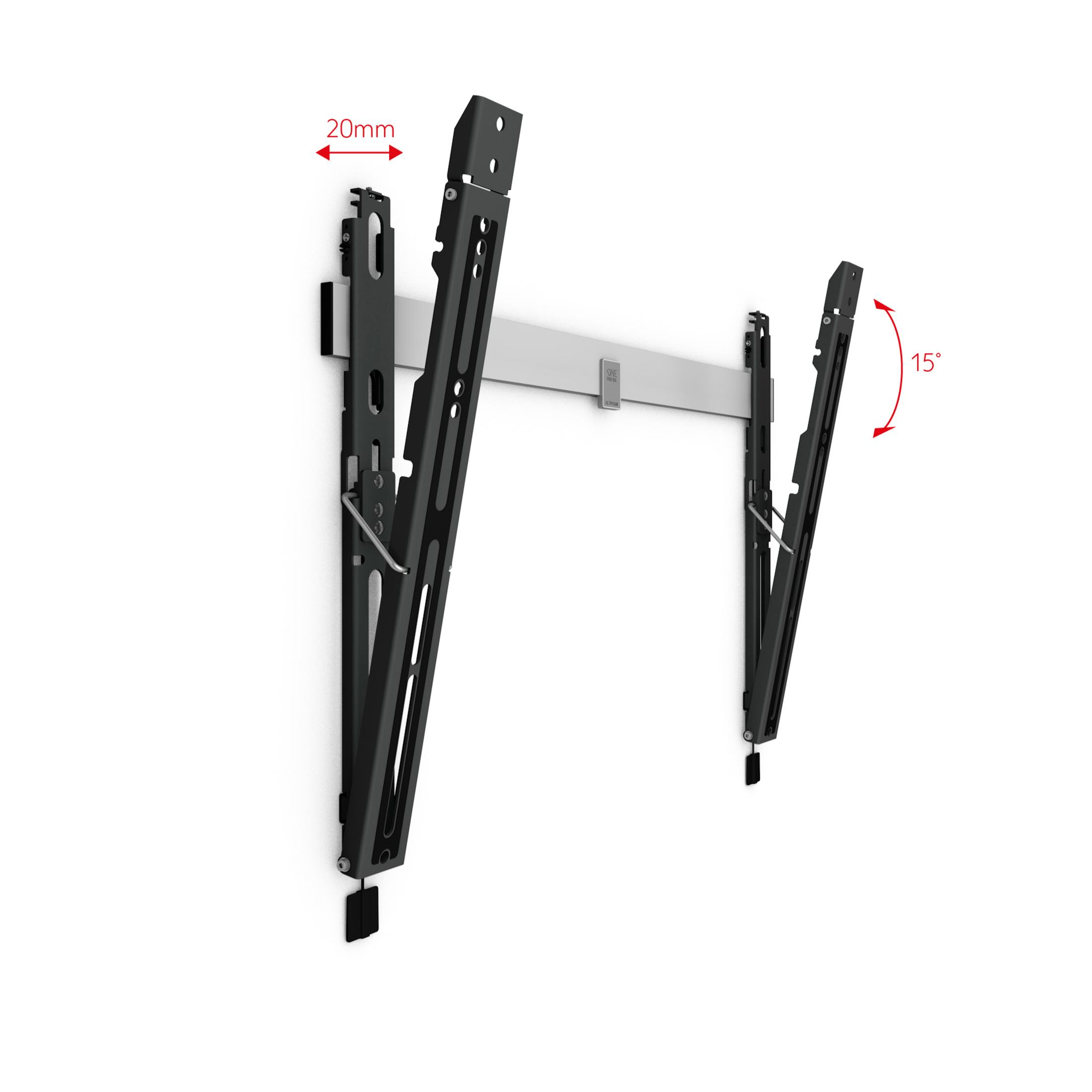 ONE FOR ALL WM6621 Muurbeugel Zwart, Wit | MediaMarkt