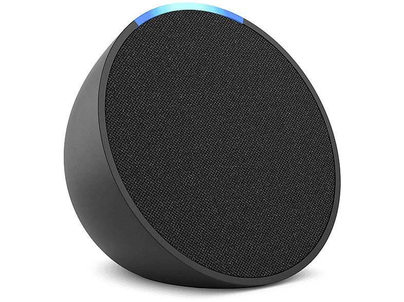 AMAZON ECHO POP FULL SOUND BLACK SMART SPEAKER WITH ALEX Smart Speaker ...