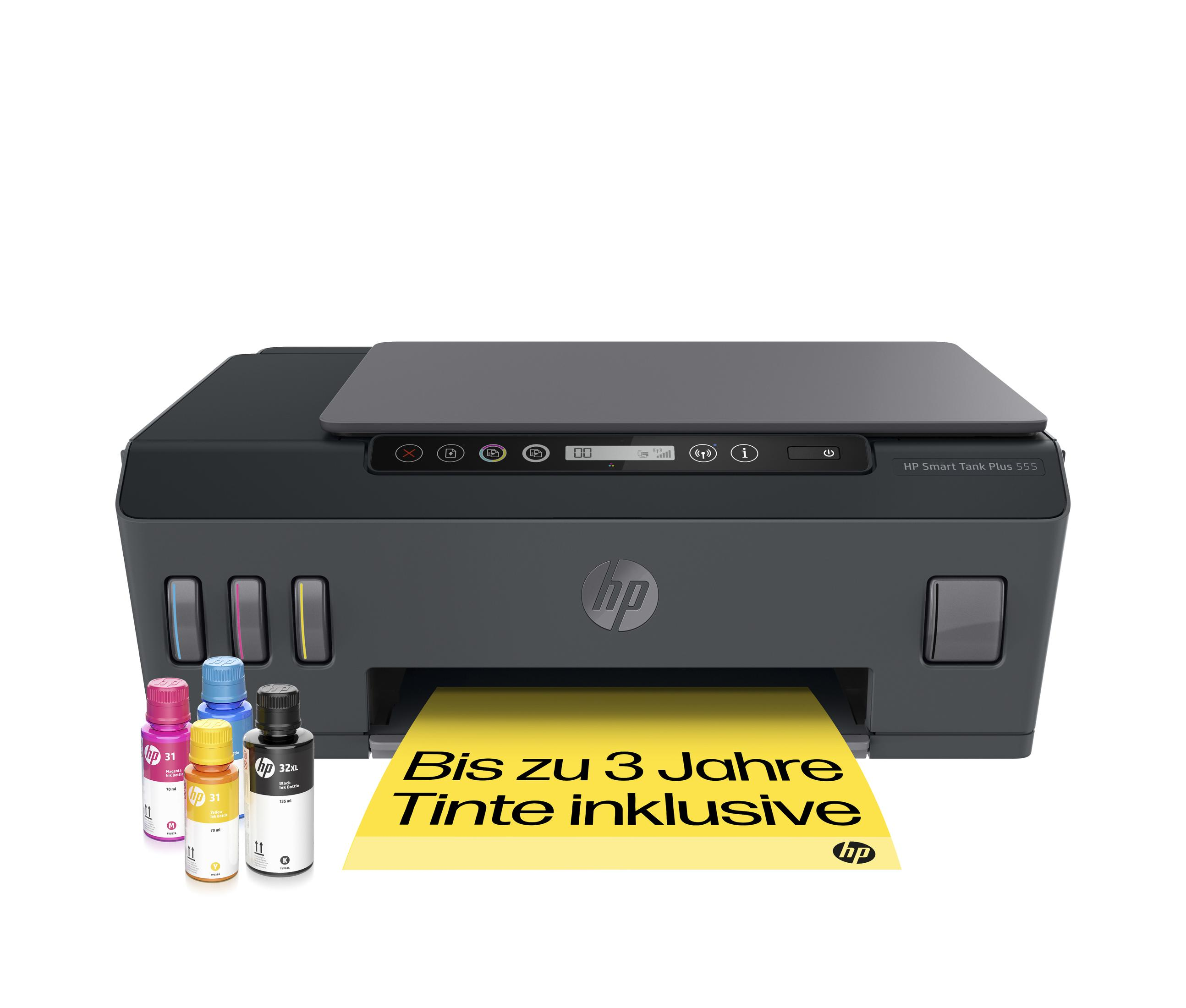 HP STAMPANTE INKJET Smart Tank Plus 555 Wireless All-in-One, Getto ...