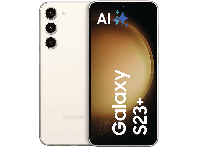 SAMSUNG Galaxy S23+ SM-S916B, Crema de color, Móvil Android, 512 GB, 8 ...