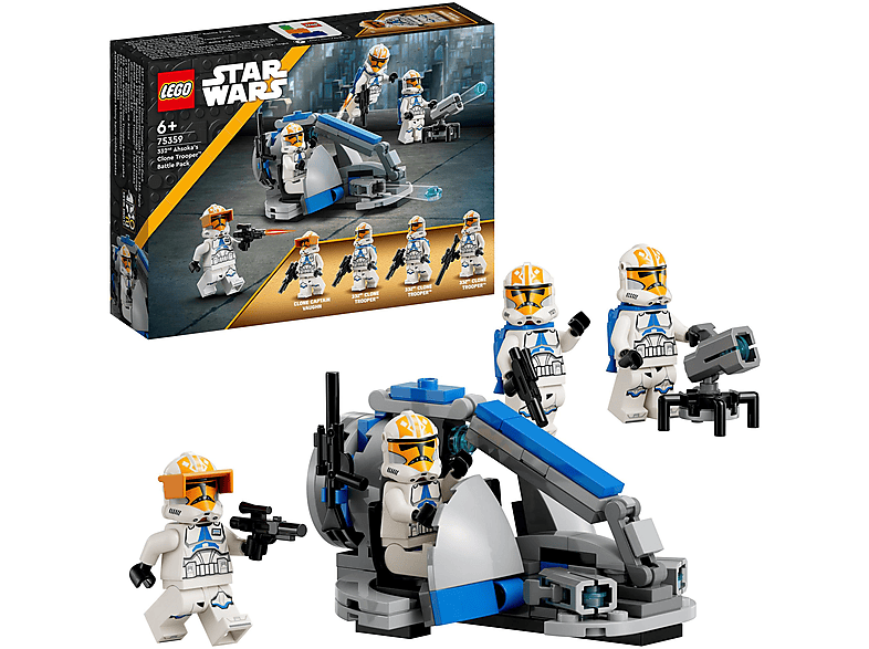 COSTRUZIONI LEGO 75359 Star Wars | Battle Pack Clone Trooper Della 332A ...