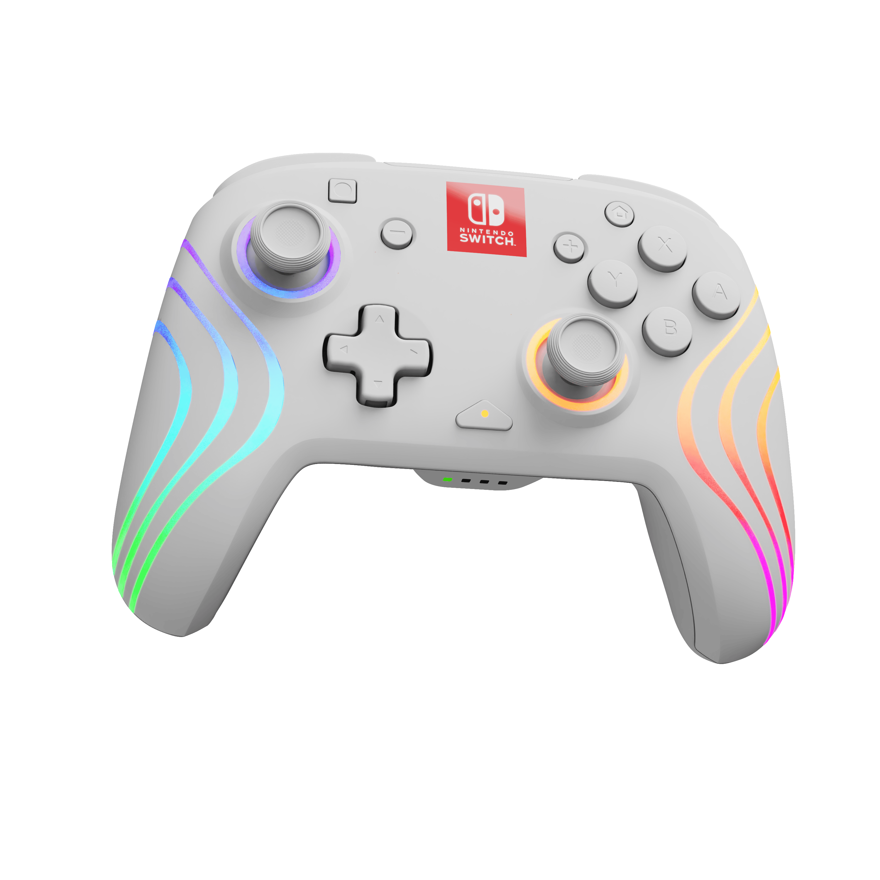 Mando | Afterglow Wave Wired Controller Blanco PDP, Nintendo Switch ...