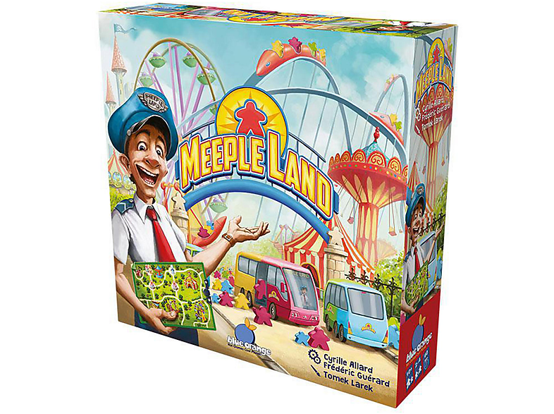 BLUE ORANGE BLOD0076 MEEPLE LAND Familienspiel | SATURN