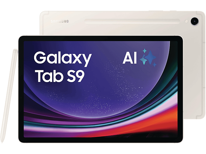 Tablet SAMSUNG Galaxy Tab S9, 256 GB, No, 11 ", Beige | MediaWorld.it