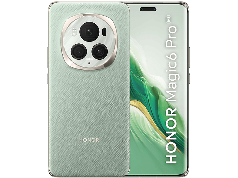 HONOR MAGIC6 PRO 6.80P/5G/8N/12+512GB/GR, Verde, Móvil Android, 512 GB, 12 GB RAM, 6,80 " FHD+ ...