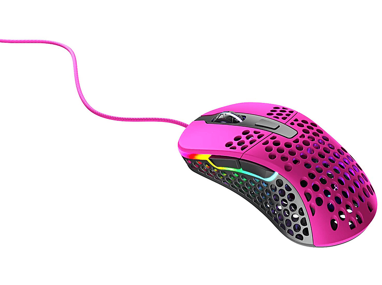 CHERRY XG-M4-RGB-PINK XTRFY M4 RGB Gaming Maus, Pink | MediaMarkt