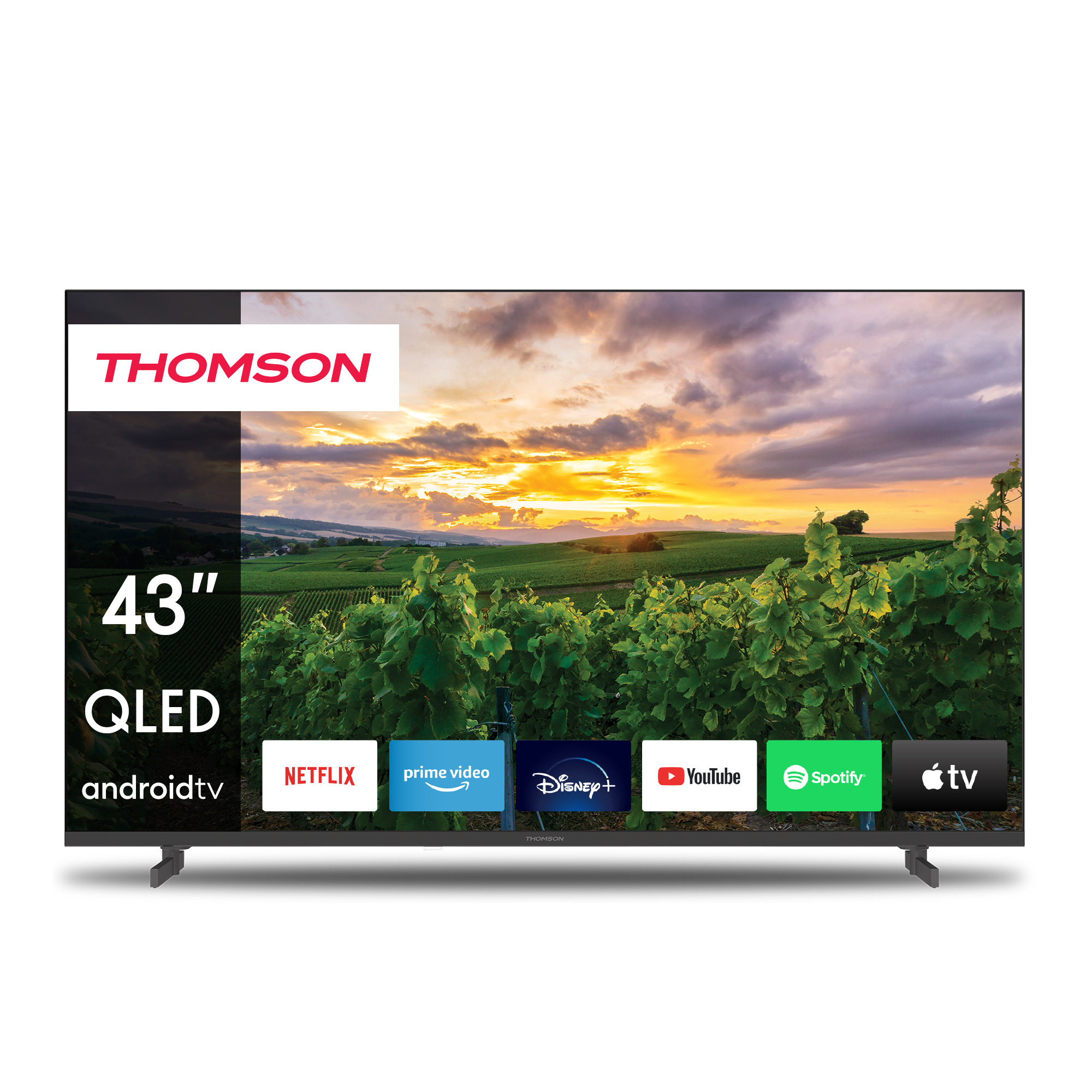THOMSON 43QA2S13 TV QLED, Piatto, 43 ", UHD 4K | MediaWorld.it