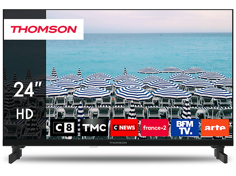 THOMSON 24HD2S13 LED (Flat, 24 Zoll / 60 cm, HD) | MediaMarkt