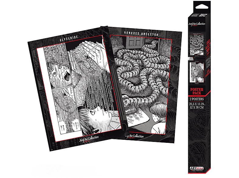 Póster | ABYSTYLE Set 2 Chibi Posters Artworks - JUNJI ITO (POSTER ...