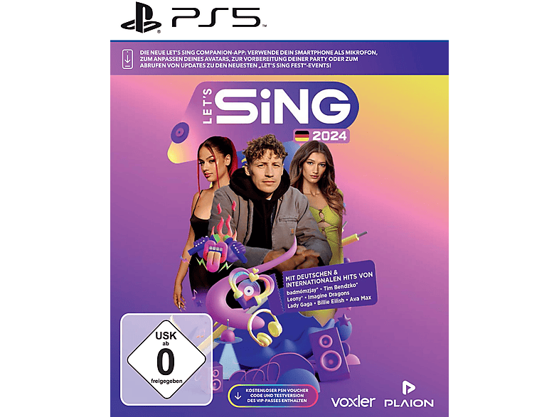 PS5 LETS SING 2024 GERMAN VERSION | [PlayStation 5] | MediaMarkt