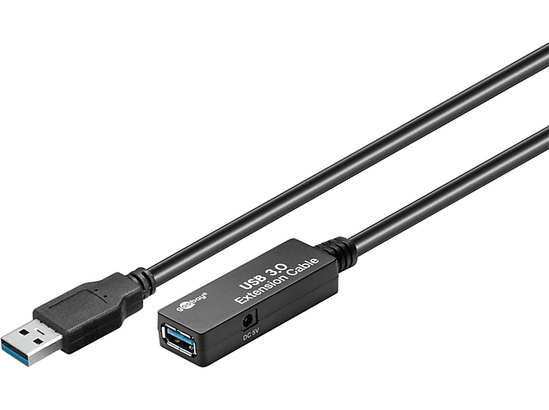 Cable USB | GOOBAY 5m USB 3.0, USB 3.2, USB 3.0, USB 3.0, Negro ...