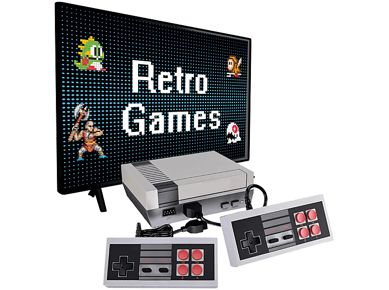 Consola retro | KLACK CONSOLA620-5, 16 MB, Gris | MediaMarkt