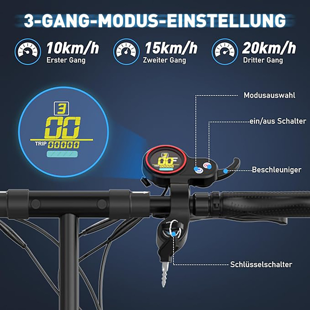 HITWAY H5 Electric Scooter E Scooter mit Straßenzulassung ABE E-Scooter ...