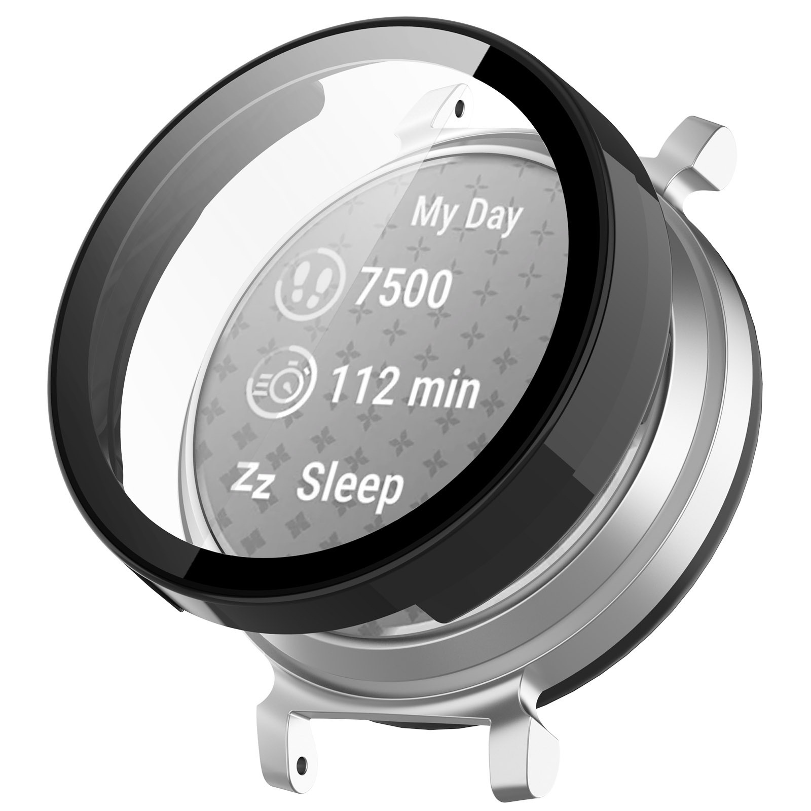 STRAP-IT© Lily, Ersatzarmband, Garmin, Lily, Schwarz | SATURN