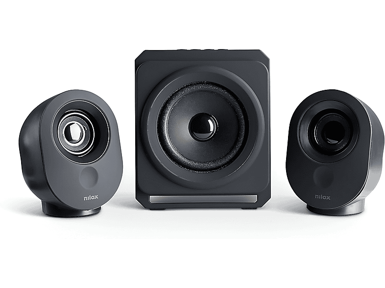 Altavoces para PC | NILOX NXAPC04, Bluetooth, Negro | MediaMarkt