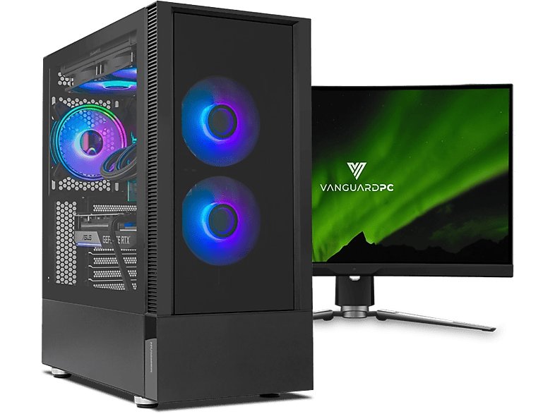 PC Gaming - VANGUARD Gamingi30076, INTEL 1700 I3-12100, 16 GB RAM, 1 TB ...