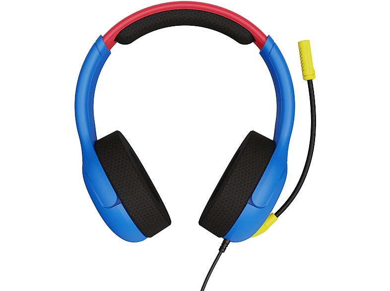PDP 500-162-MAR LVL40 AIRLITE MARIO EDITION, On-ear Gaming Headset ...