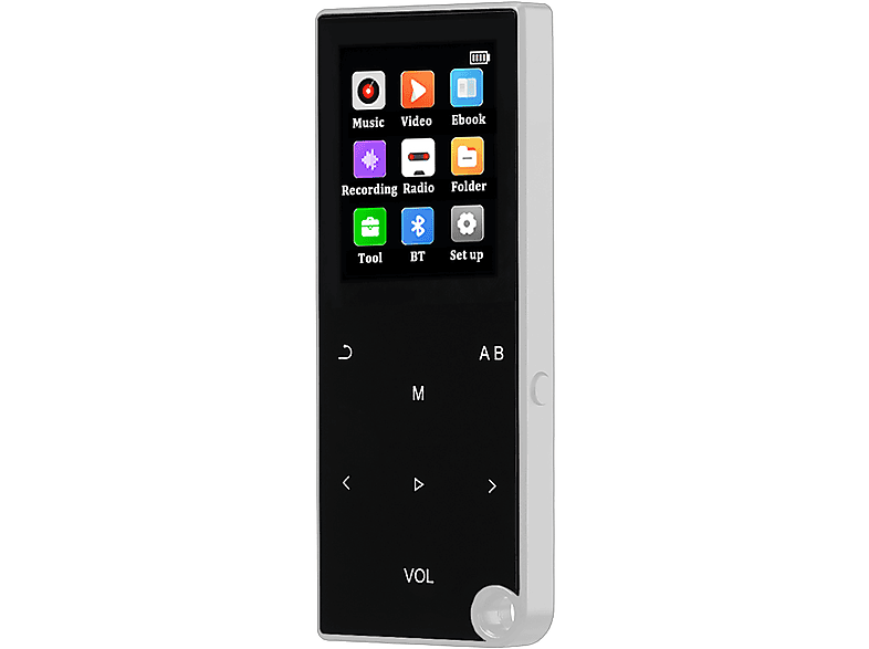 DIIDA E06 MP3-Player (8 GB, Silber) | MediaMarkt