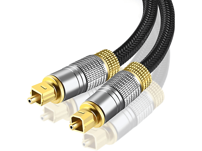 Cable de audio | REAGLE TOSLINK T-T AUDIO HQ SPDIF 10M | MediaMarkt